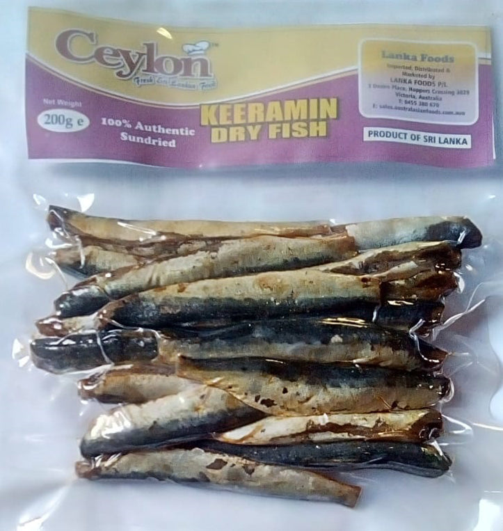 CEYLON 200g KEERAMIN DRY FISH | Australasian Foods
