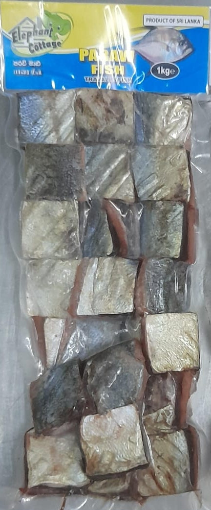 ELEPHANT COTTAGE PARAWA (TREVALLIE) FISH CUBES 1kg X 10 (PRODUCT OF SR ...